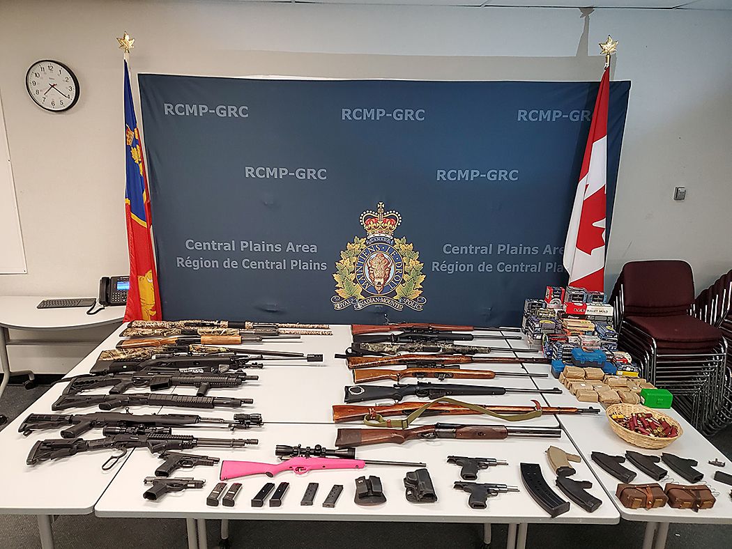 Portage RCMP seize multiple weapons after shots fired | The Graphic Leader