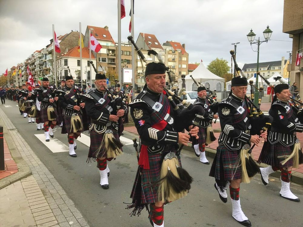 Knokke-Heist's annual commemoration of liberation by Canadians ...