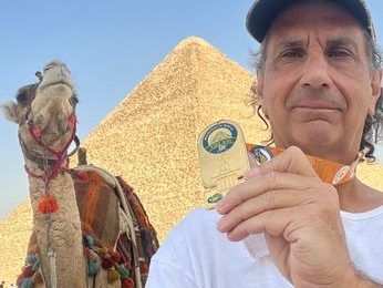 Cornwall's Merpaw takes in the sights during Pharaonic 100-K race ...
