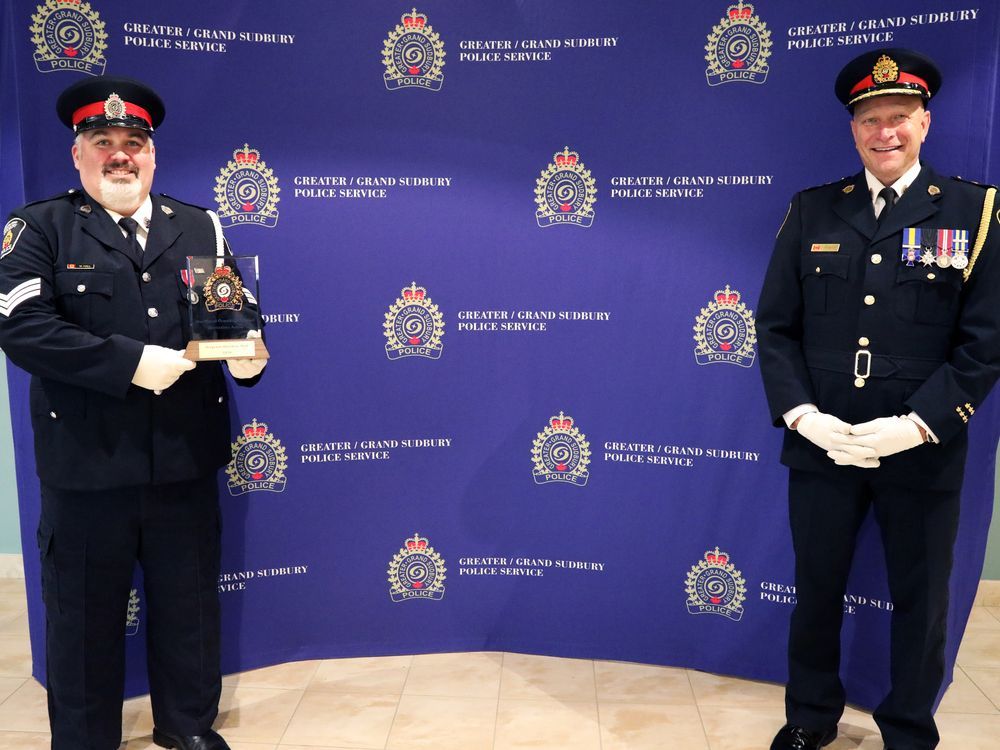 Sudbury police sergeant honoured for work in the community | Sudbury Star