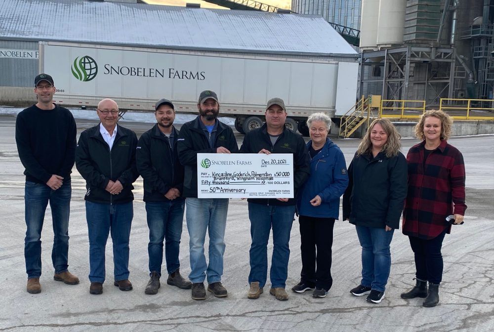 Snobelen family donating $50,000 to hospital foundations | Ontario Farmer