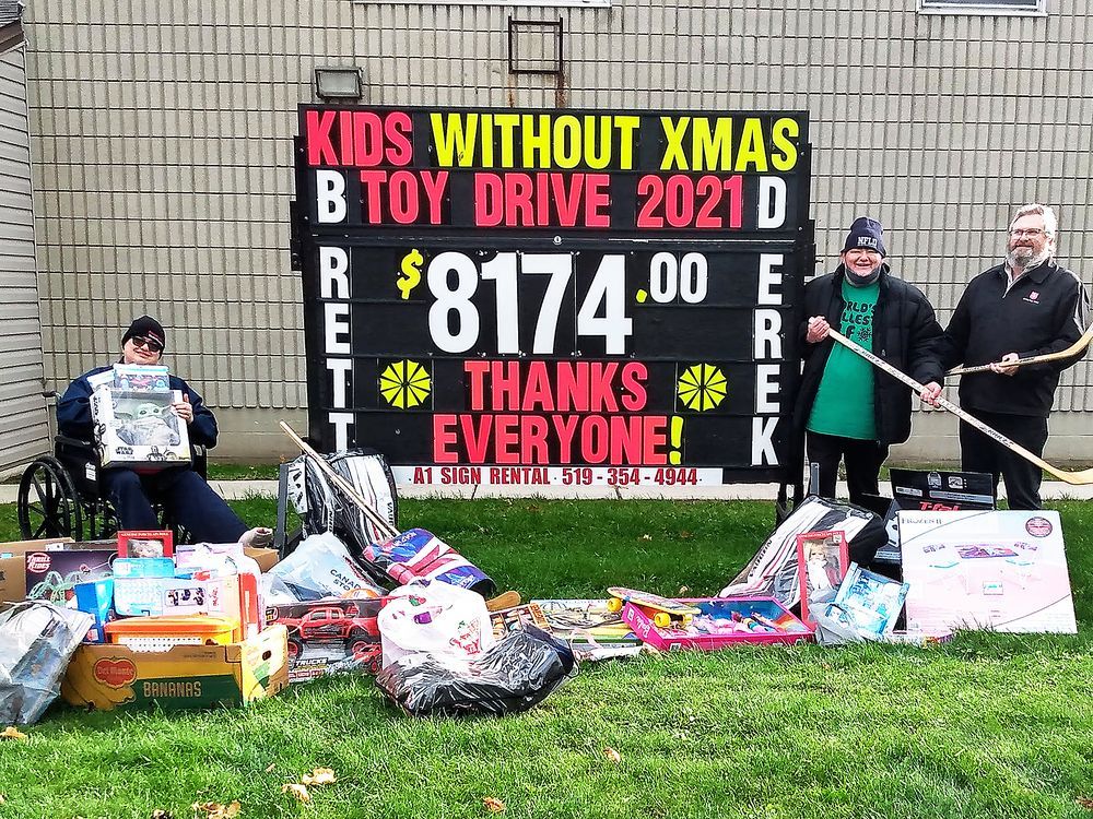 Chatham brothers’ annual toy donation tops $8,000 | Chatham Daily News