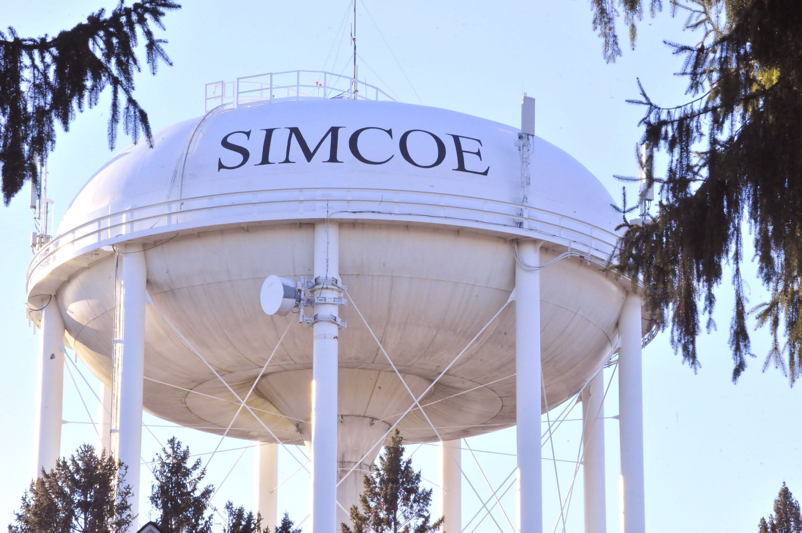 Upgrades begin on Simcoe water tower | Simcoe Reformer