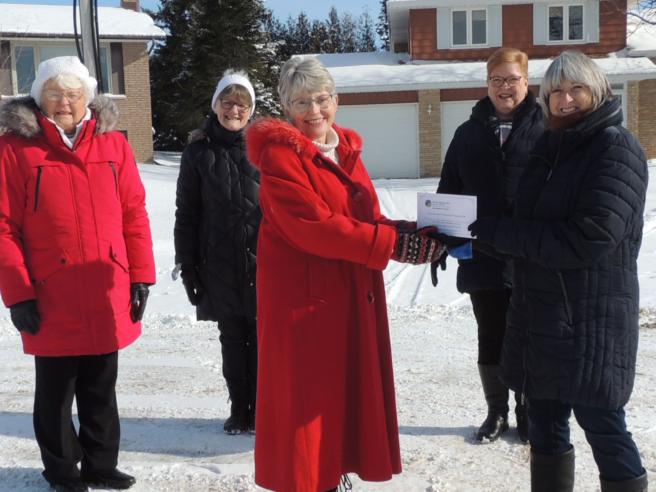 Judith Bond honoured for her 40 Years as an Auxiliary member ...