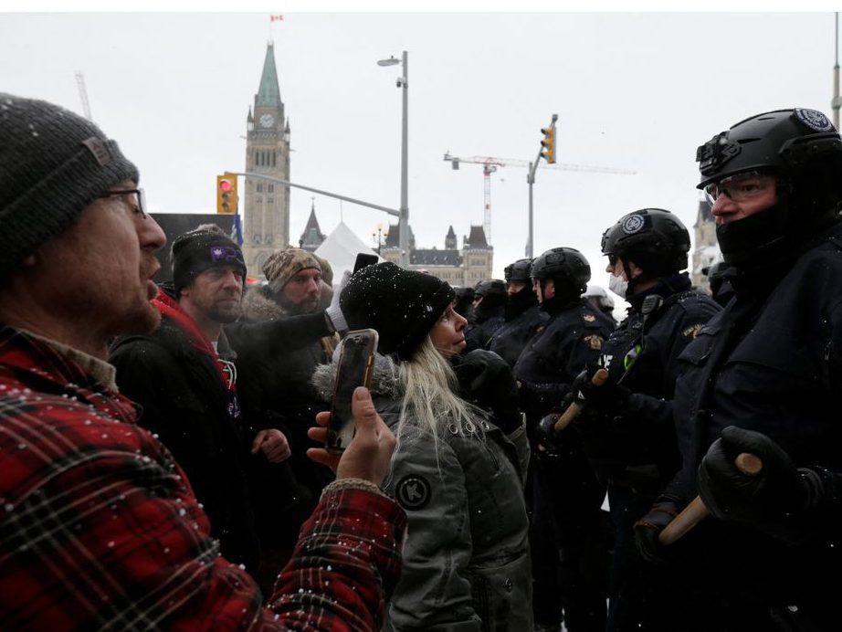 Police action continues to end Ottawa protest | North Bay Nugget