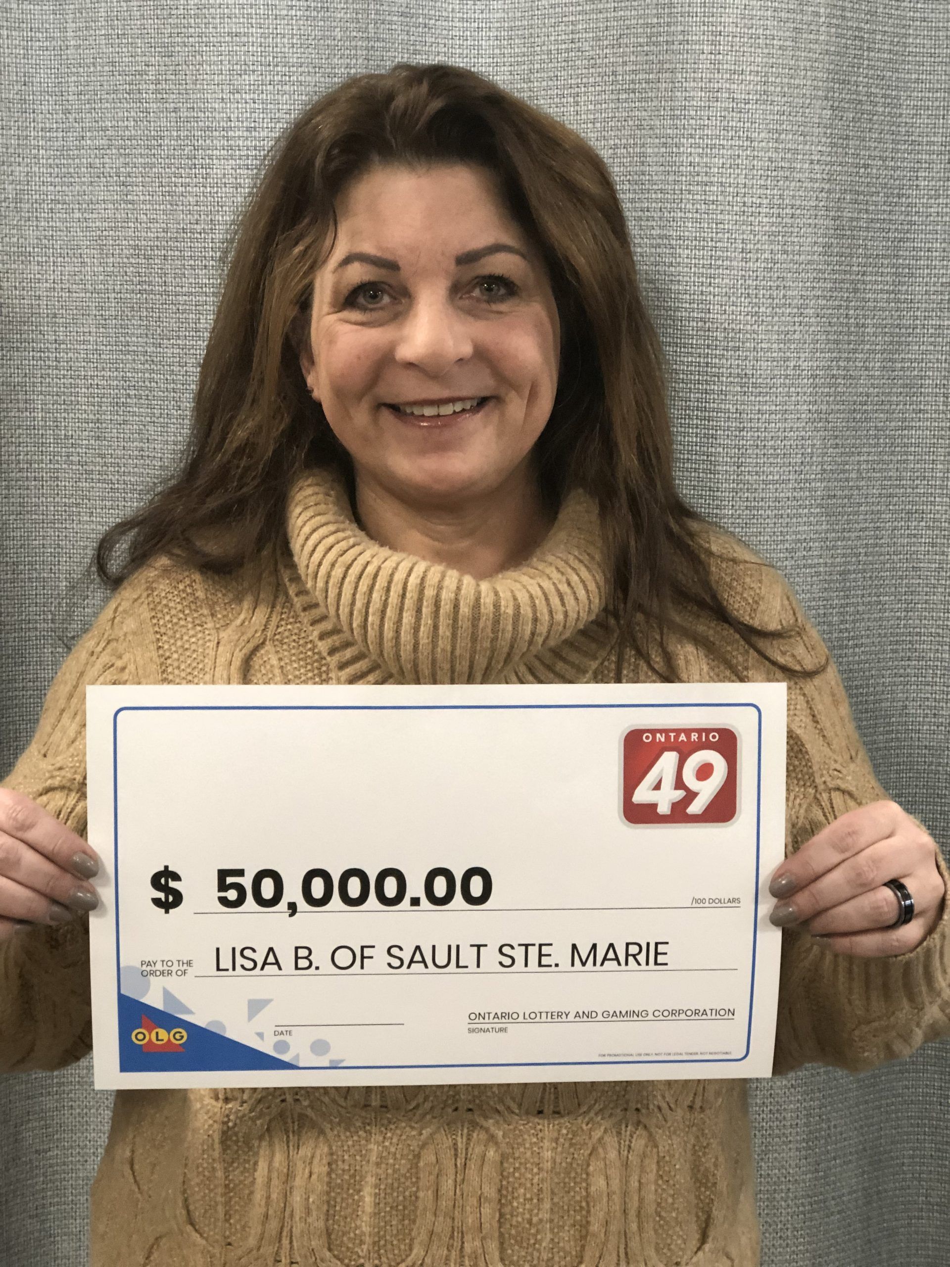 Lisa Bruni wins $50,000 | Sault Star