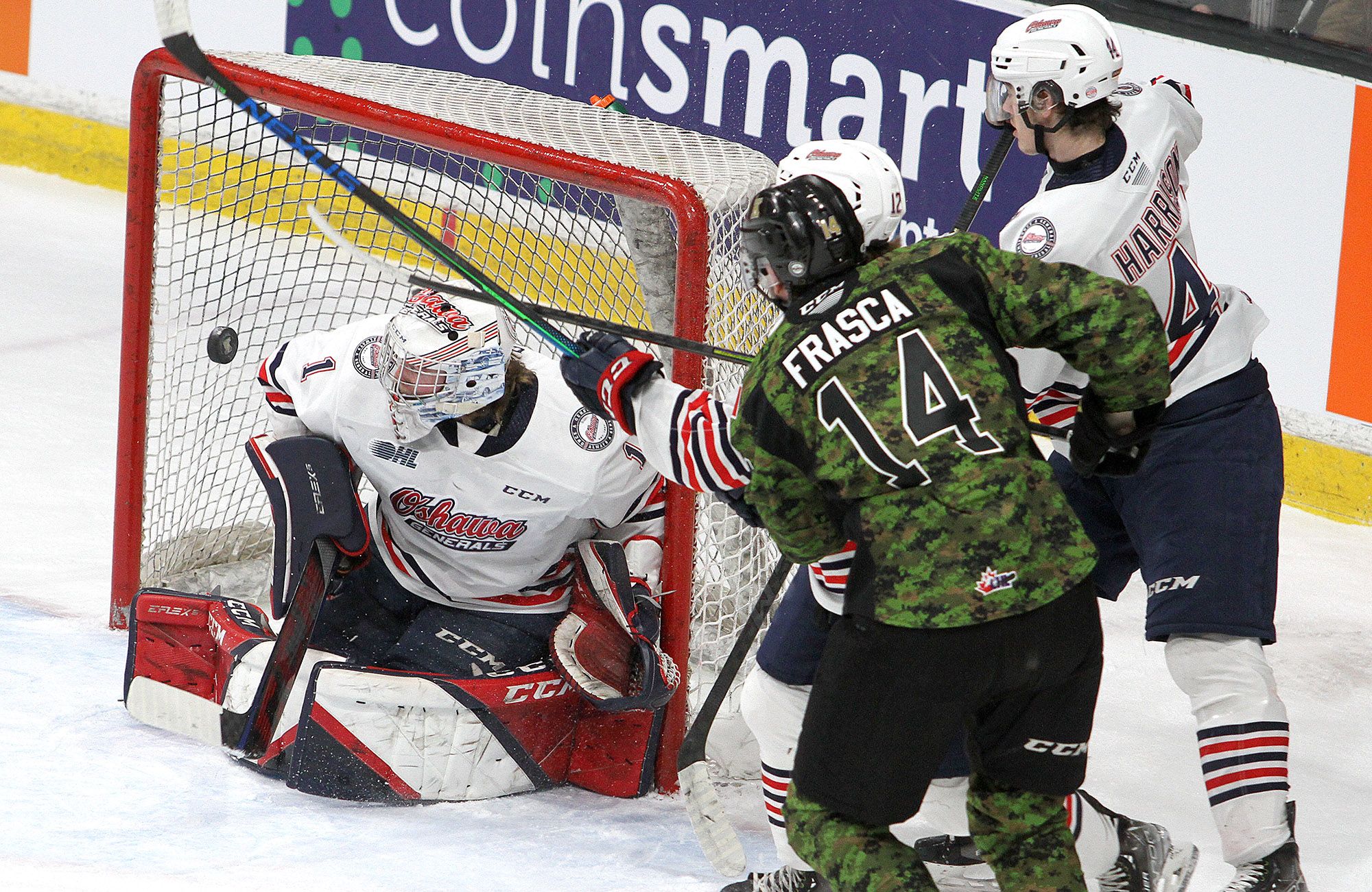 Frontenacs outscore Generals 6-2 on Military Appreciation night | The ...