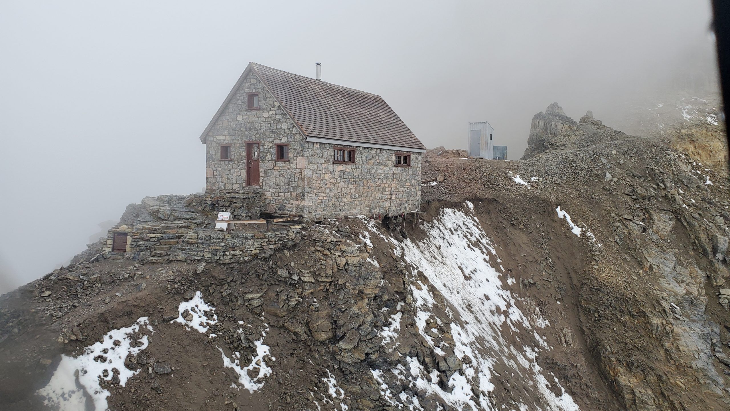 Abbot Pass Hut being removed due to erosion caused by climate change ...