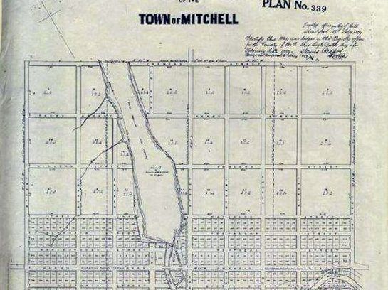Reflections: Treasured survey map sparks questions about Mitchell | The ...