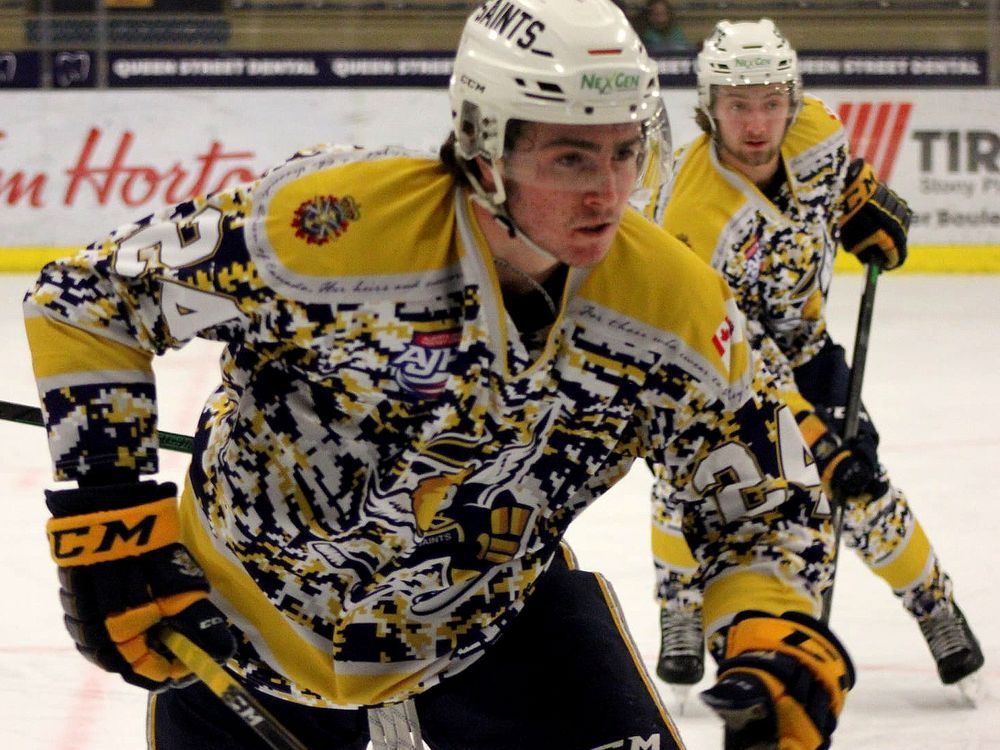 Saints honour Master Warrant Officer Jim Butters | Spruce Grove Examiner