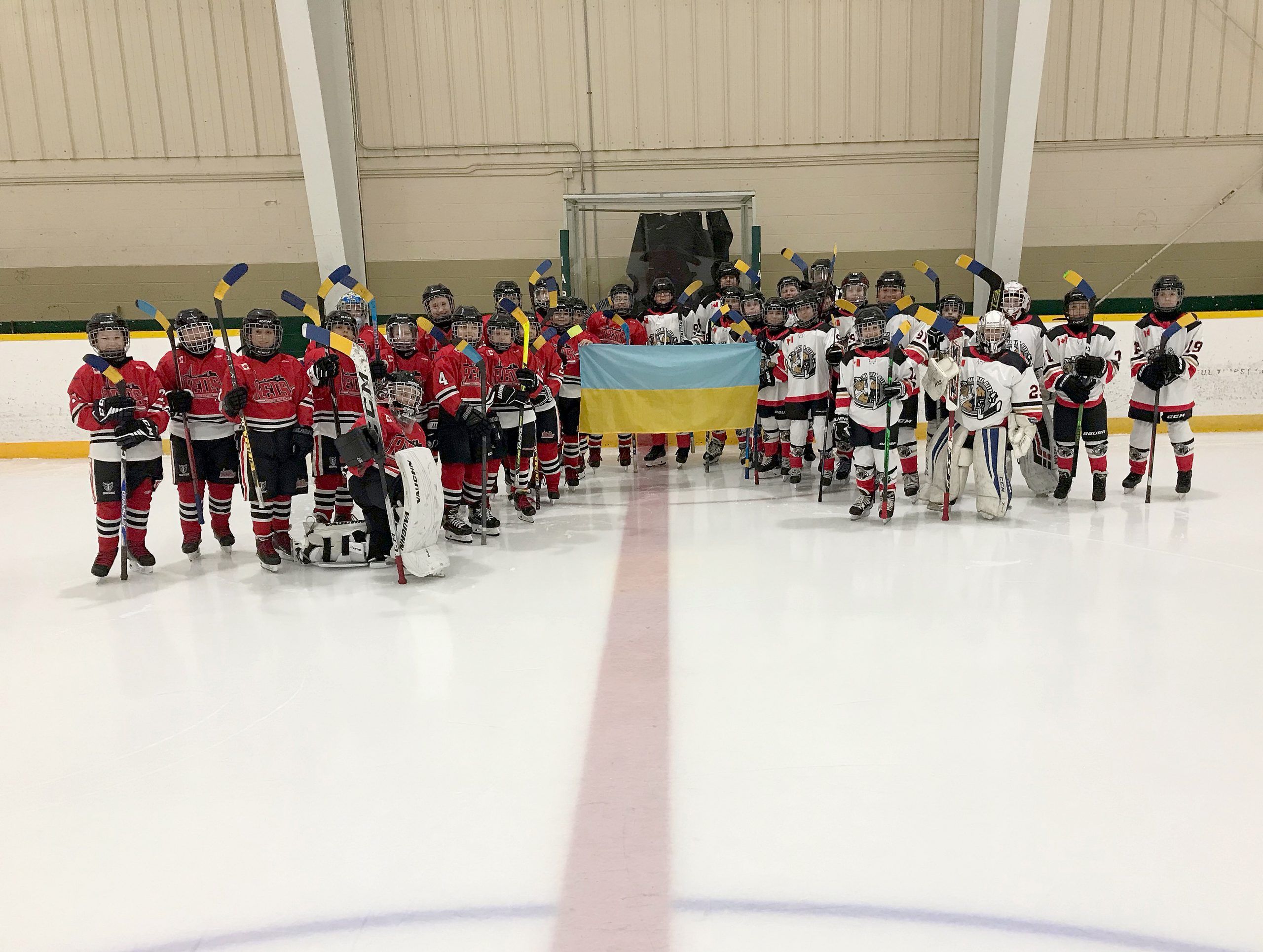 Photo: Copper Cliff, Nickel City hockey teams come together to support ...