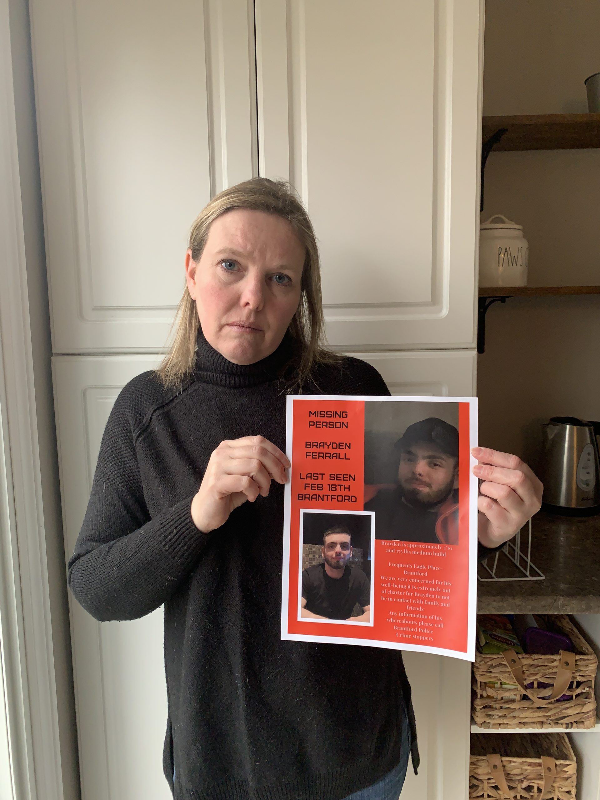 Mother appeals for information about her missing son | Brantford Expositor