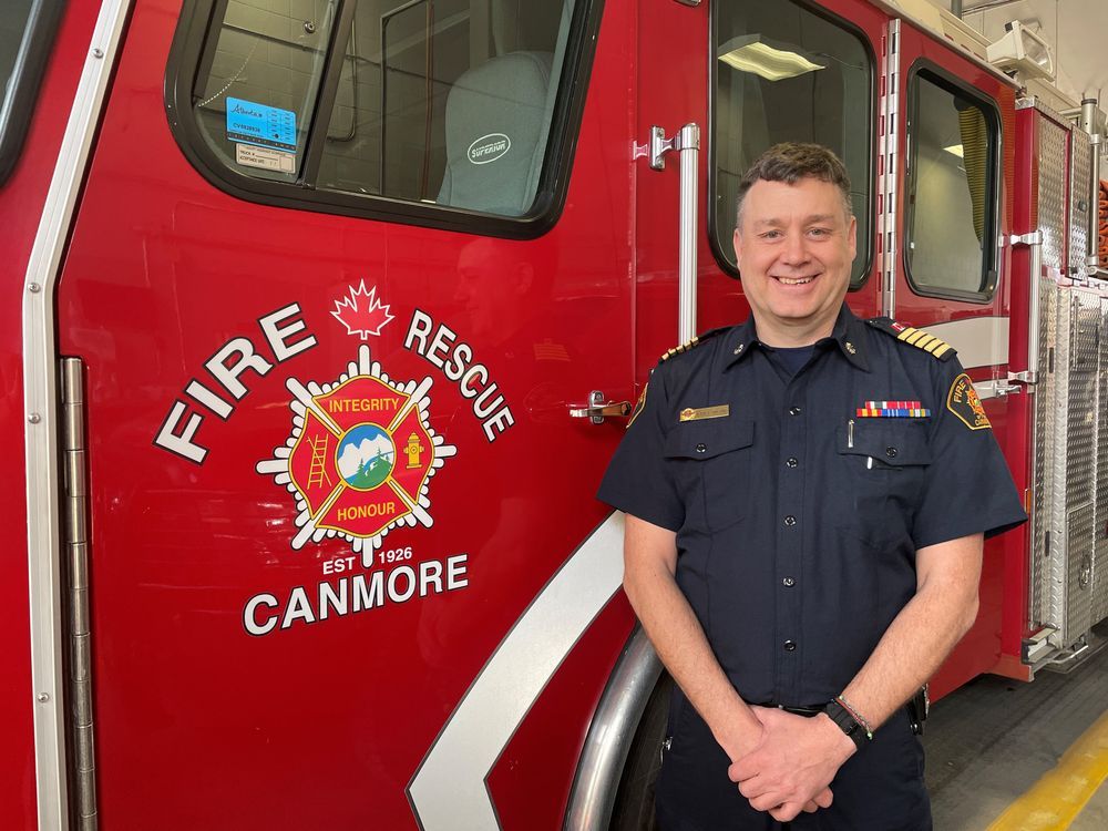 Canmore's newly appointed new Fire Chief - Lance Bushie | Bow Valley ...