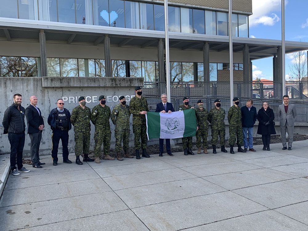 Rocky Mountain Rangers return anniversary honoured with flag raising ...