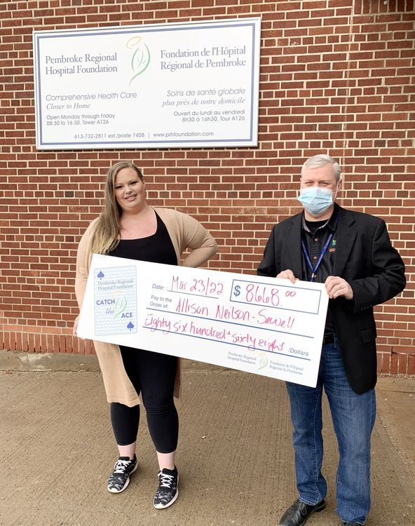 PRH Foundation announces Week #35 winner for Catch the Ace | Pembroke ...