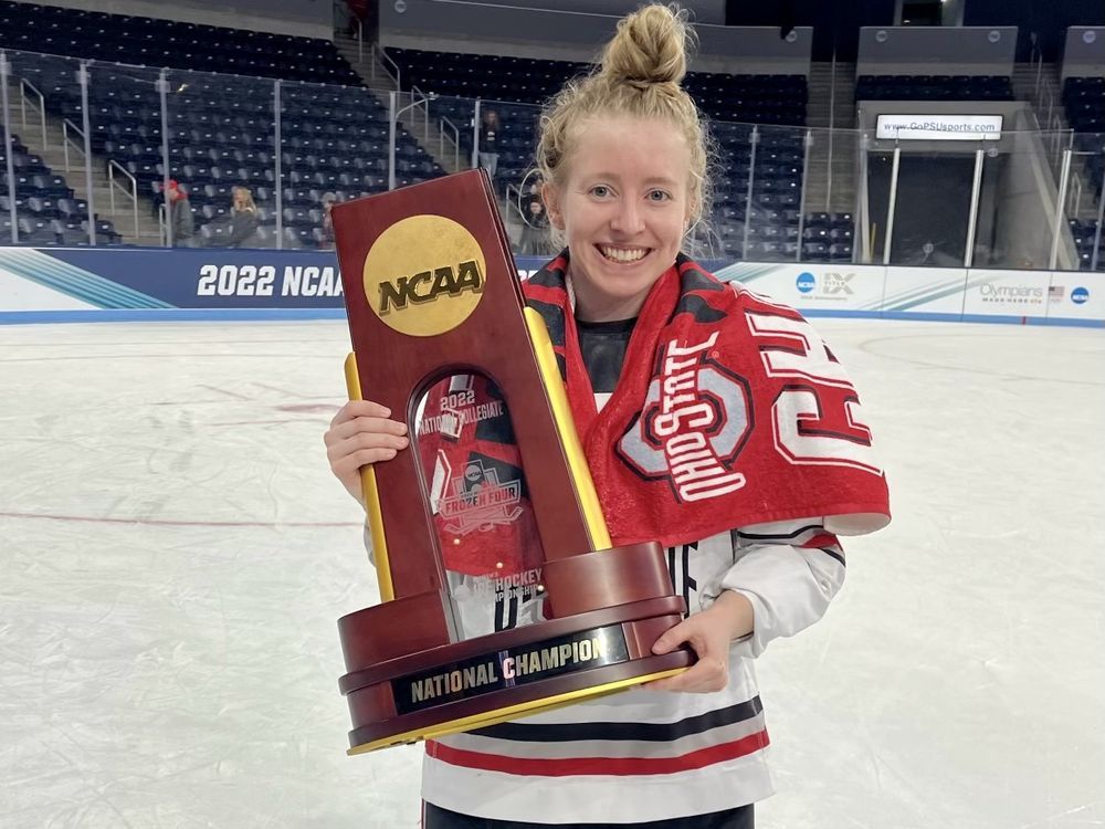 Templeman's timing perfect as collegiate hockey career ends with ...