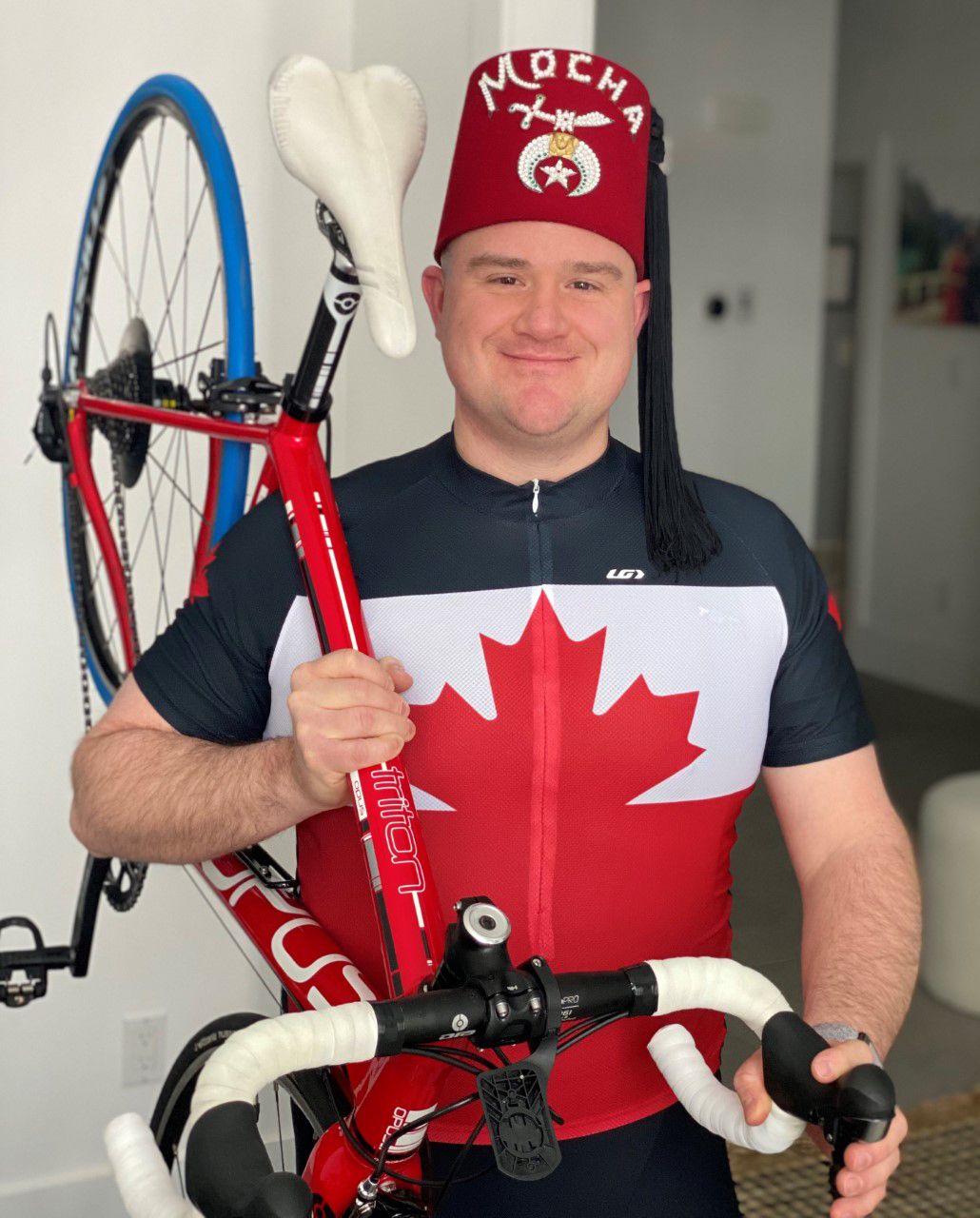 Local man raising money for 850+ km bike ride to Montreal in support of ...