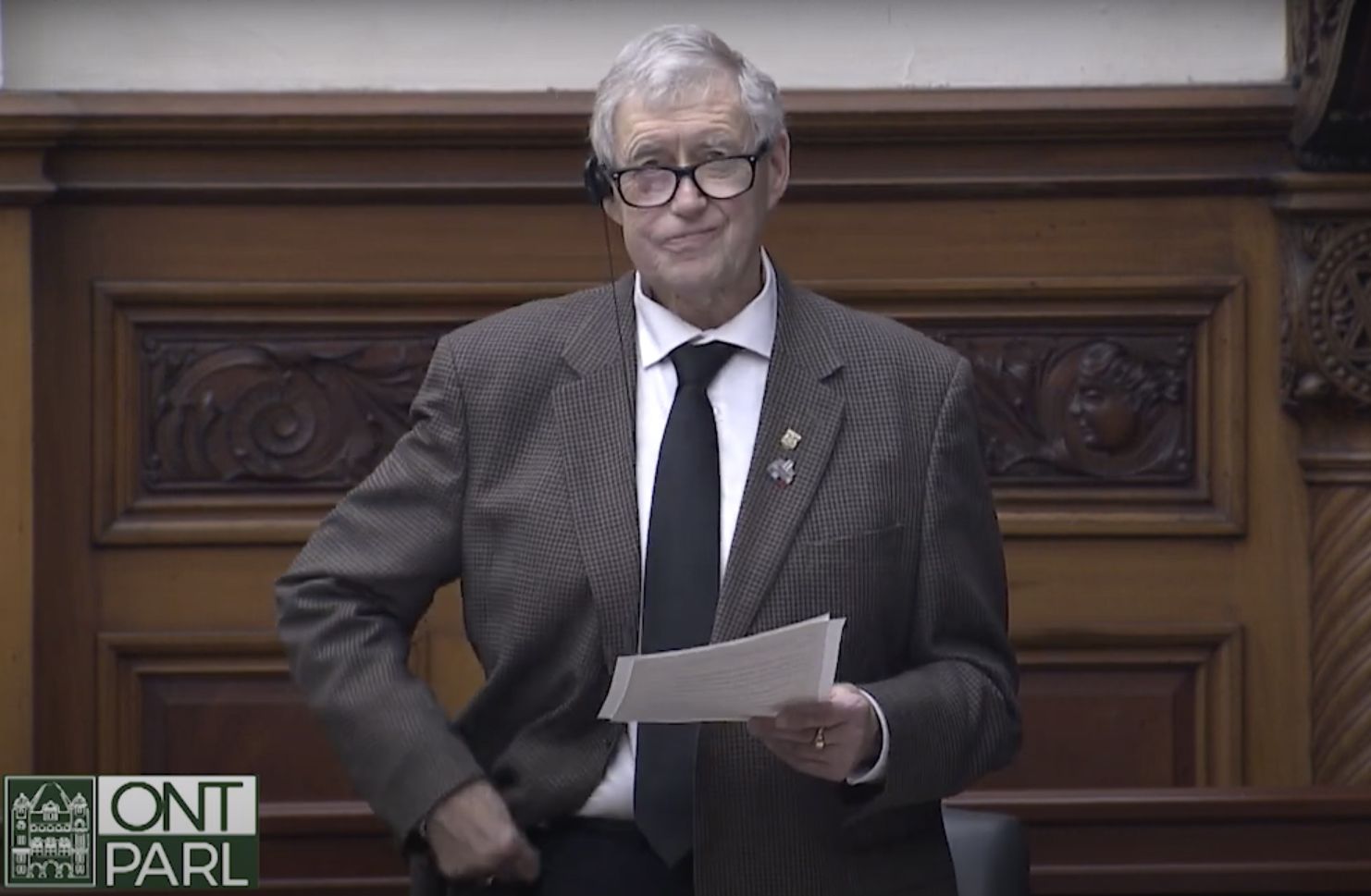 MPP Daryl Kramp gives final remarks | Belleville Intelligencer