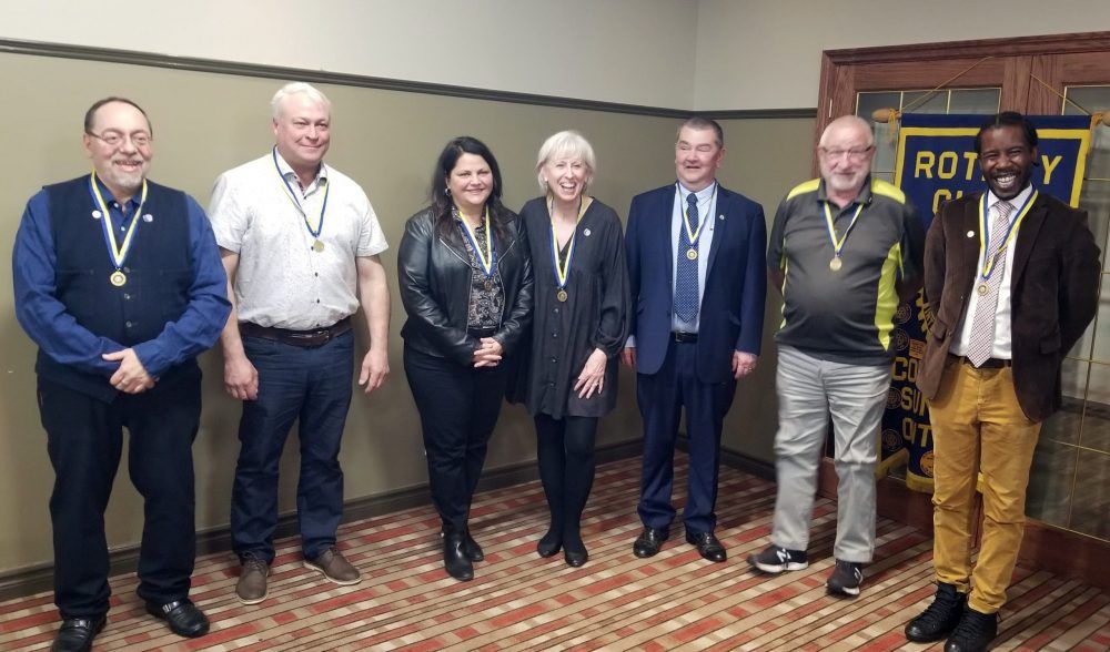 Rotary Club of Cornwall Sunrise holds in-person Paul Harris ceremony ...