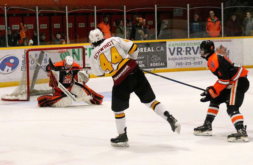 GM4: Timmins Rock double Hearst Lumberjacks, even series | The Daily Press