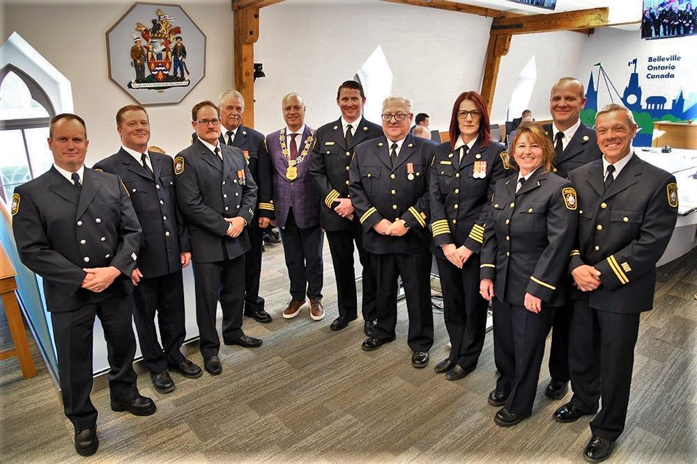 Veteran firefighters honoured for commitment, long service to ... Veteran firefighters honoured for commitment, long service to ...