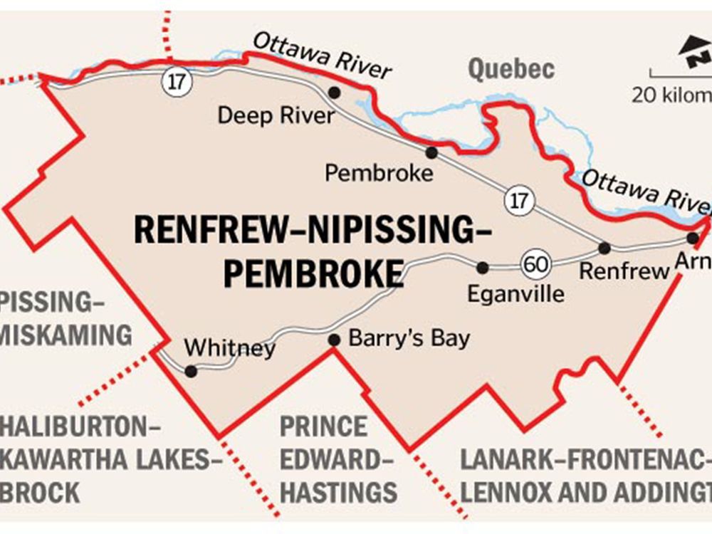 Ontario election 2022: Renfrew-Nipissing-Pembroke riding and candidate ...