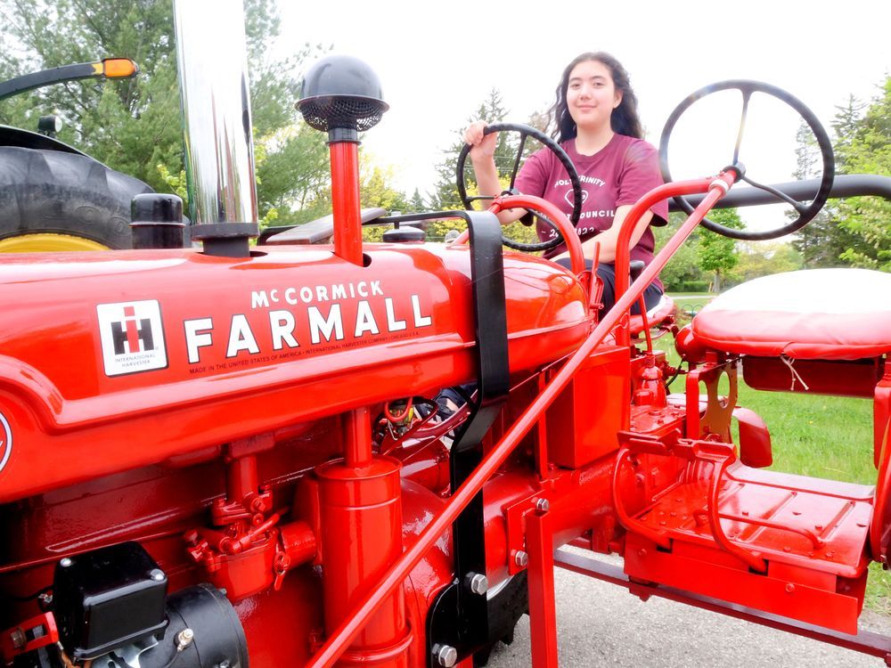 Tractors part of Holy Trinity vehicle show | Simcoe Reformer