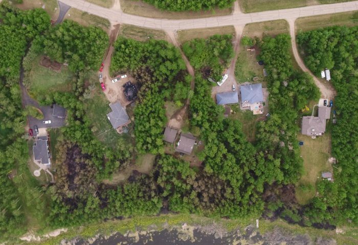 Poplar fluff spreads backyard fire across three Ardrossan properties ...