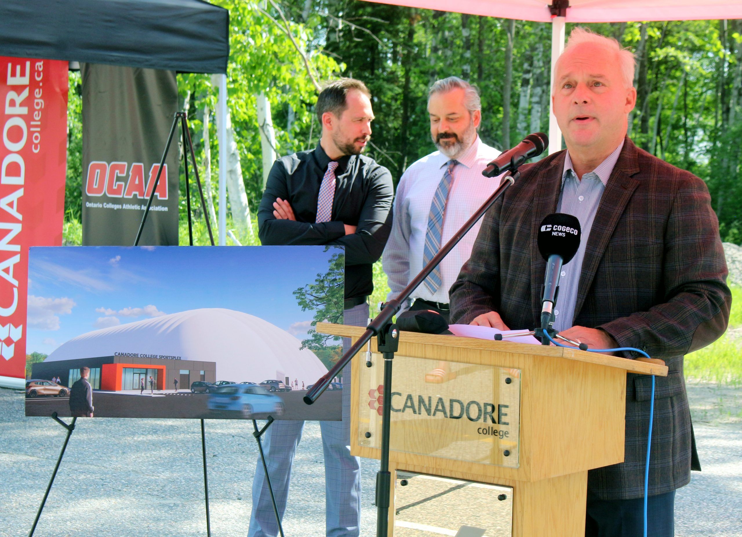 Canadore unveils $8.5M sports dome | North Bay Nugget