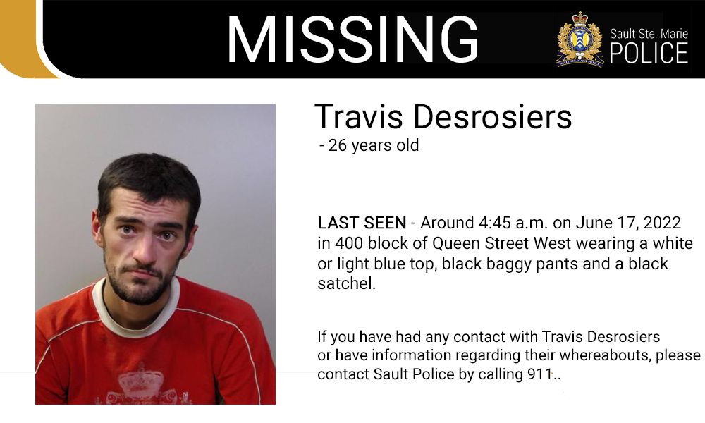 Missing Sault man sought | Sault Star