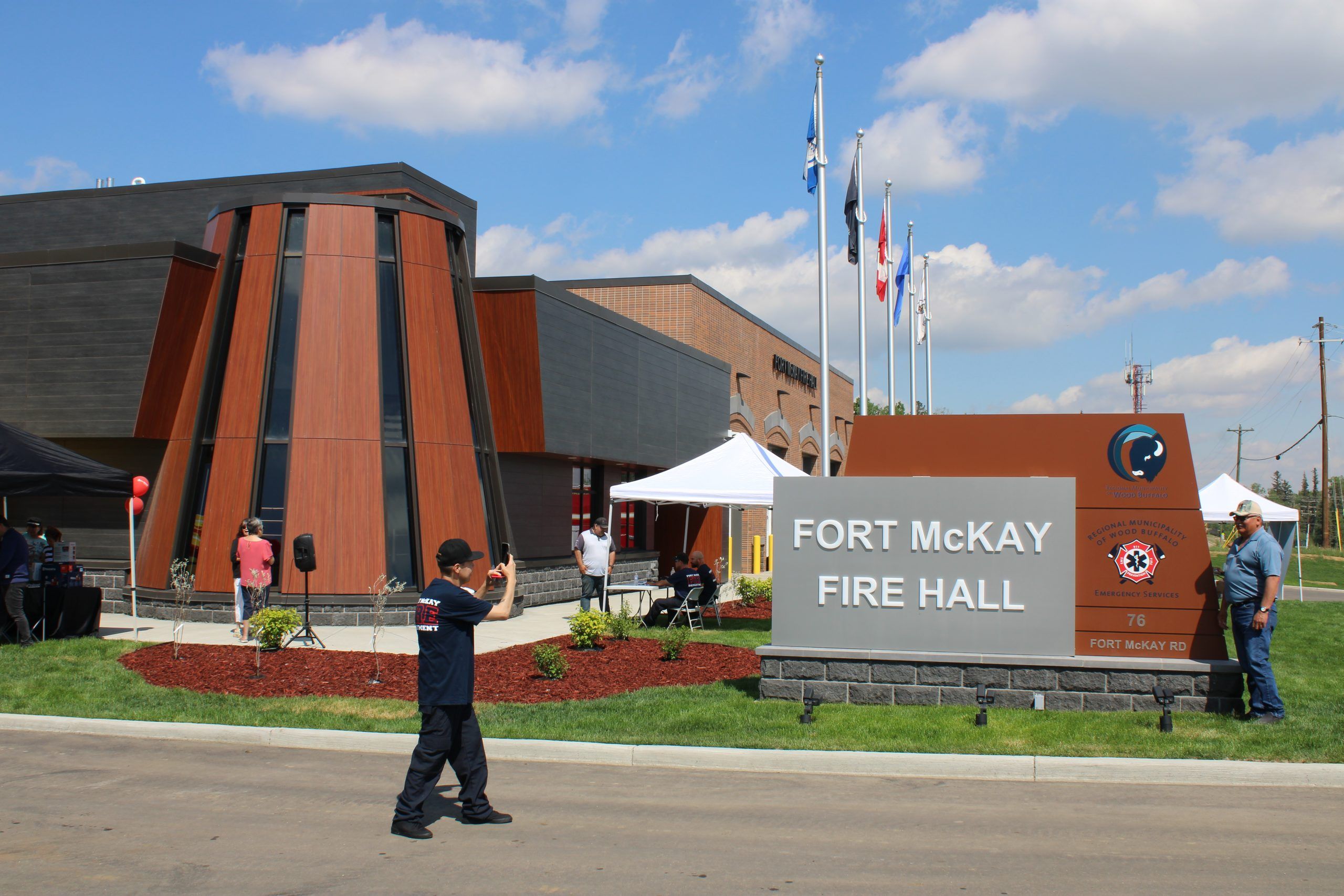 Fort McKay Fire Department celebrates opening of new fire hall | Fort ...