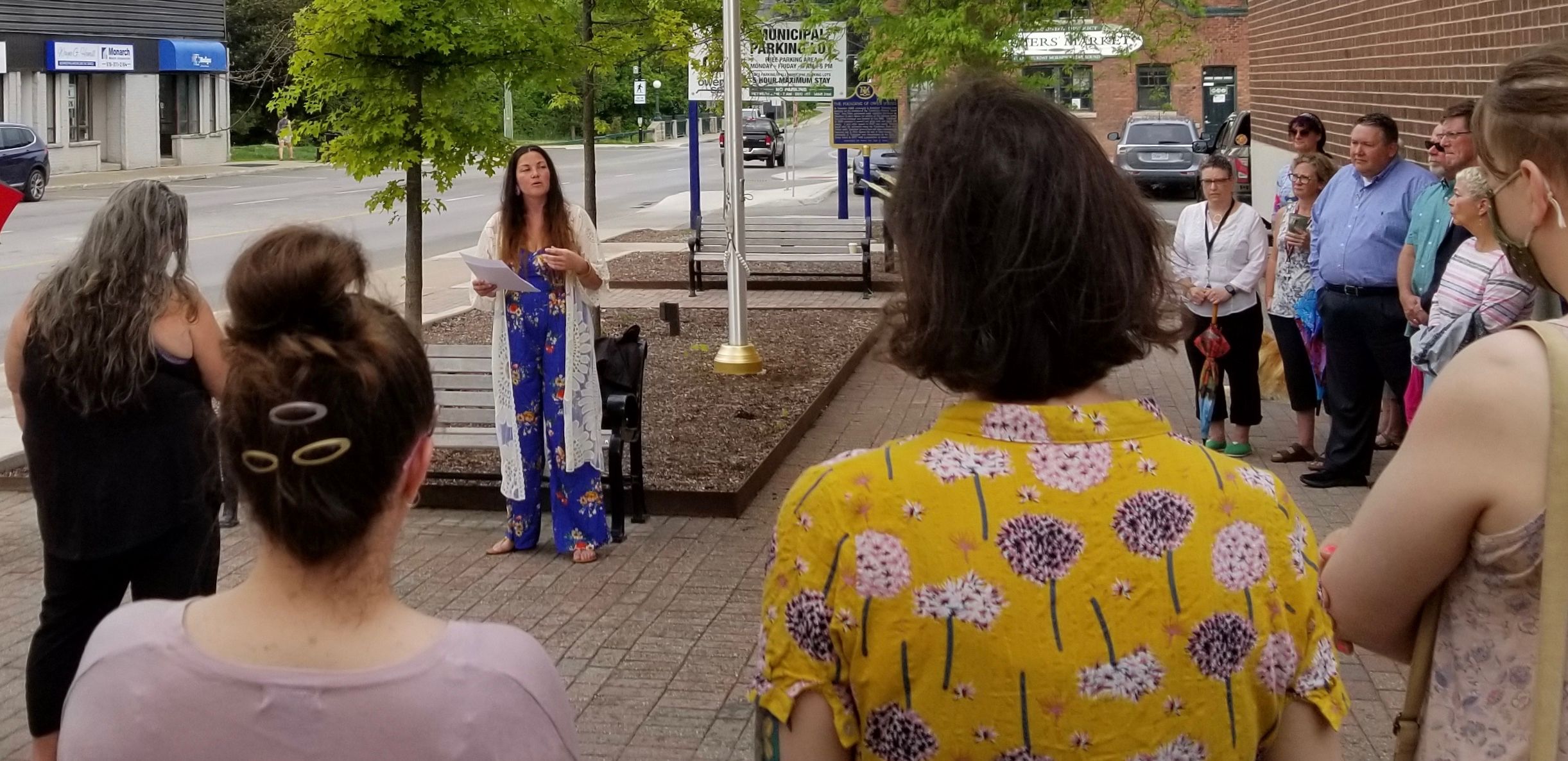 'We have no safety without allies' Pride member says at flag raising ...