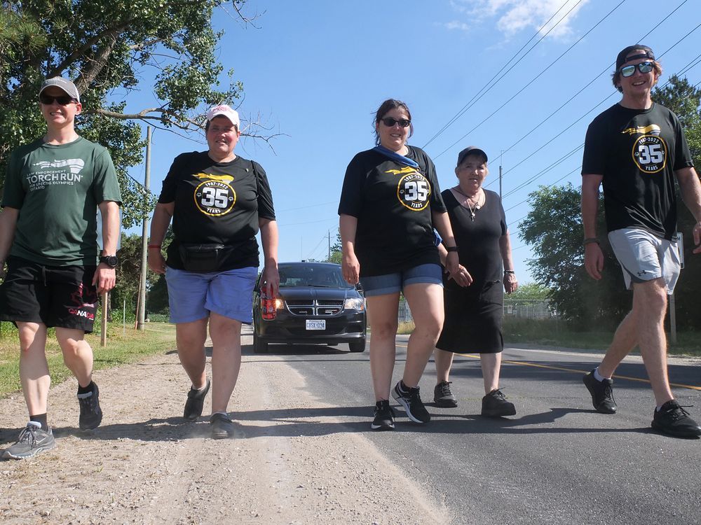 Torch run a bright light for Special Olympics | Brantford Expositor