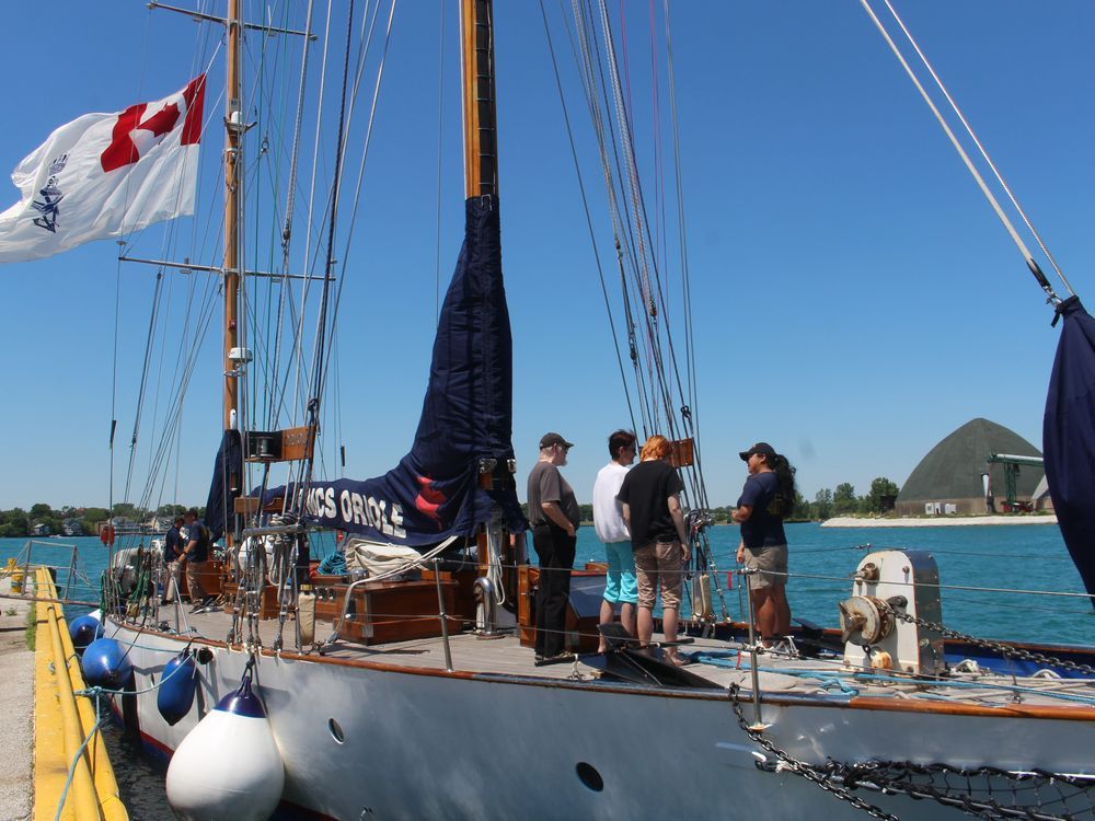 Royal Canadian Navy's oldest serving ship visits Sarnia | The Sarnia ...