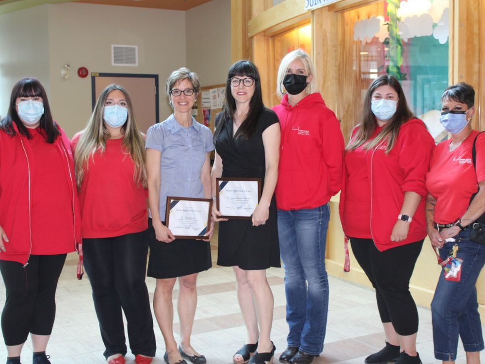 Pair honoured for leading fight against opioid crisis | The Daily Press