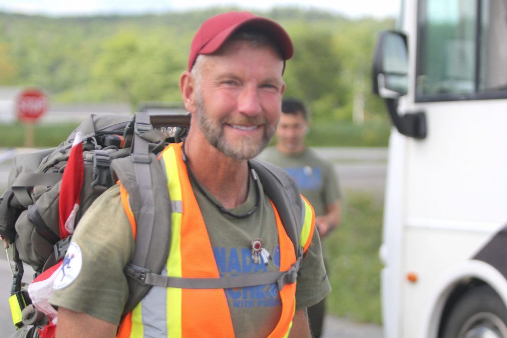 Canada Marches campaign marches along with James Topp | Sault Star