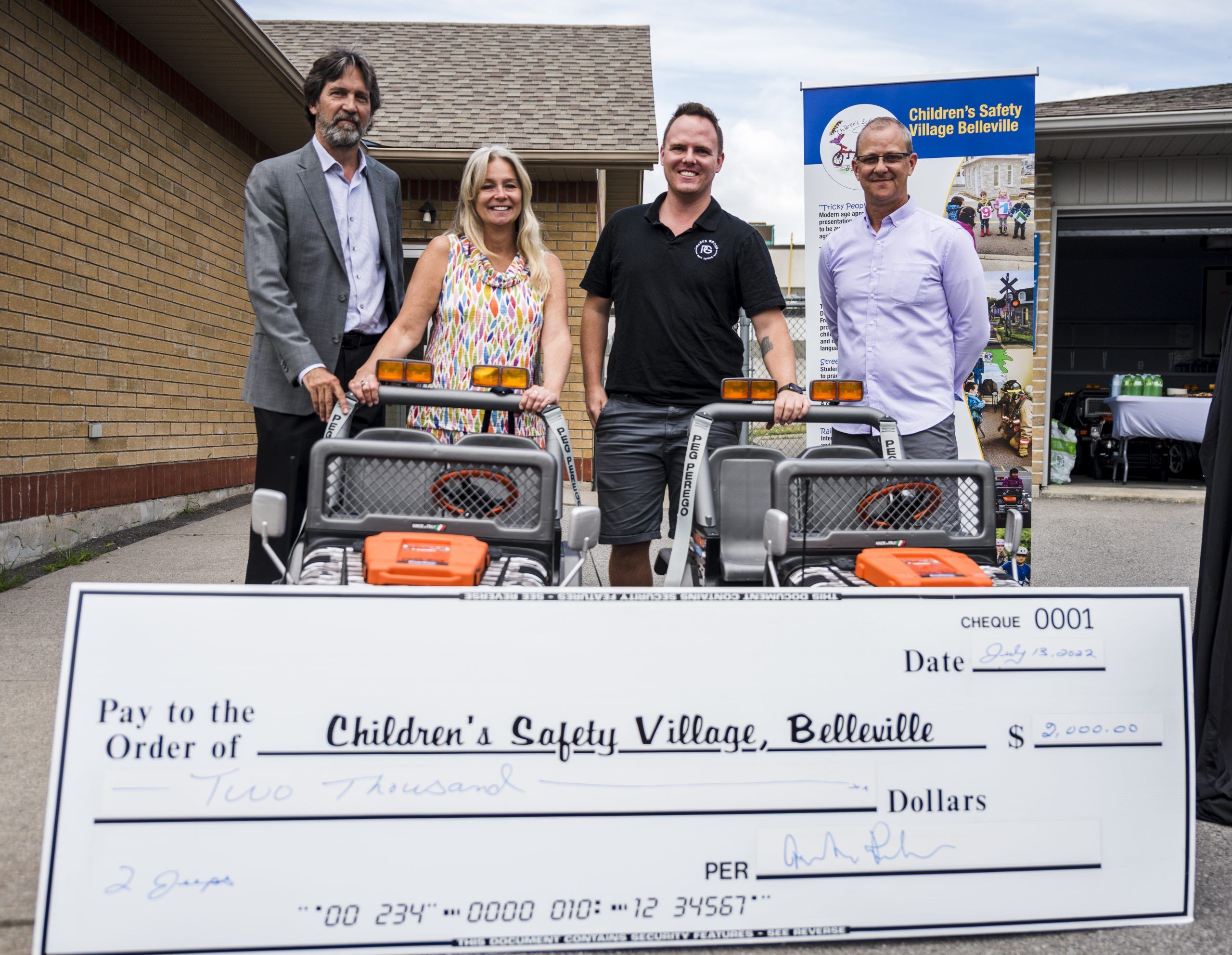 Children’s Safety Village gets some new wheels | Belleville Intelligencer