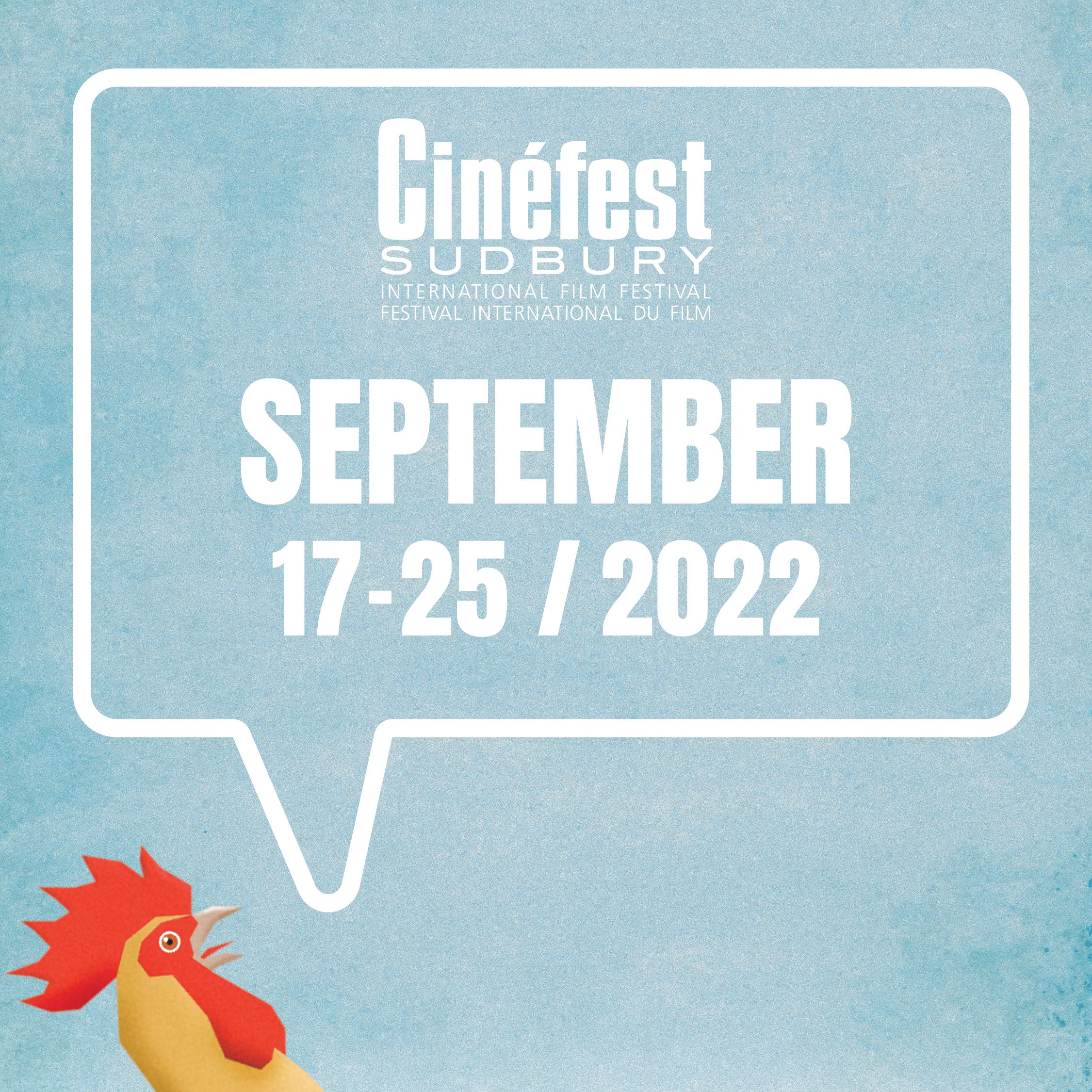 Cinefest Sudbury releases official image, tagline for its 34th festival ...