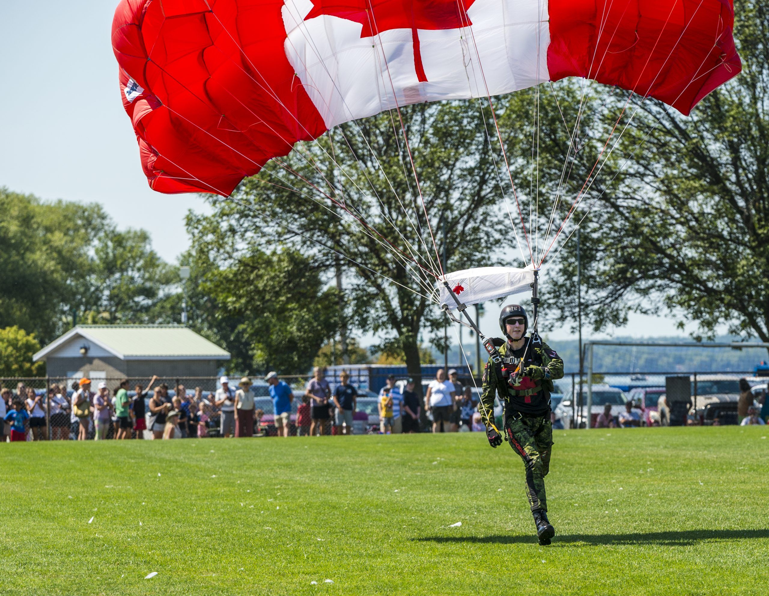SkyHawks Parachute Team touchdown in Belleville | Belleville Intelligencer