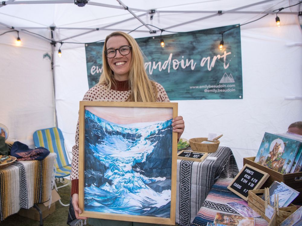 Humans of the Rockies - Emily Beaudoin, artist | Bow Valley Crag & Canyon