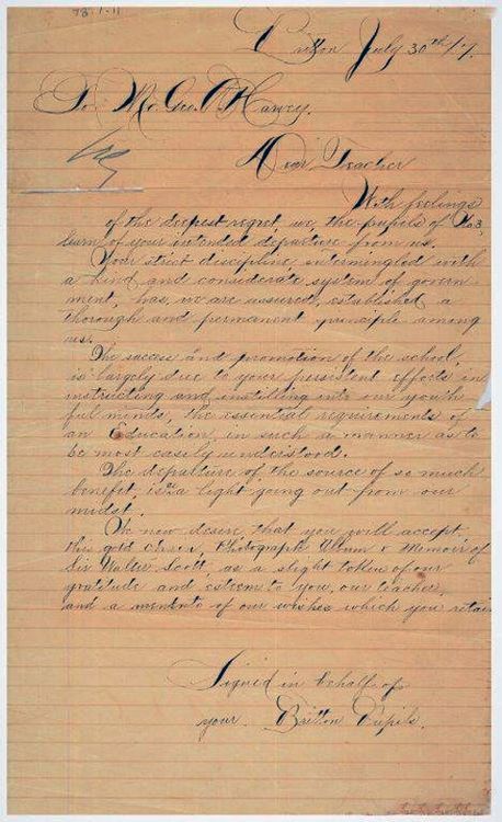 Reflections: A treasured letter for a beloved teacher | The Stratford ...