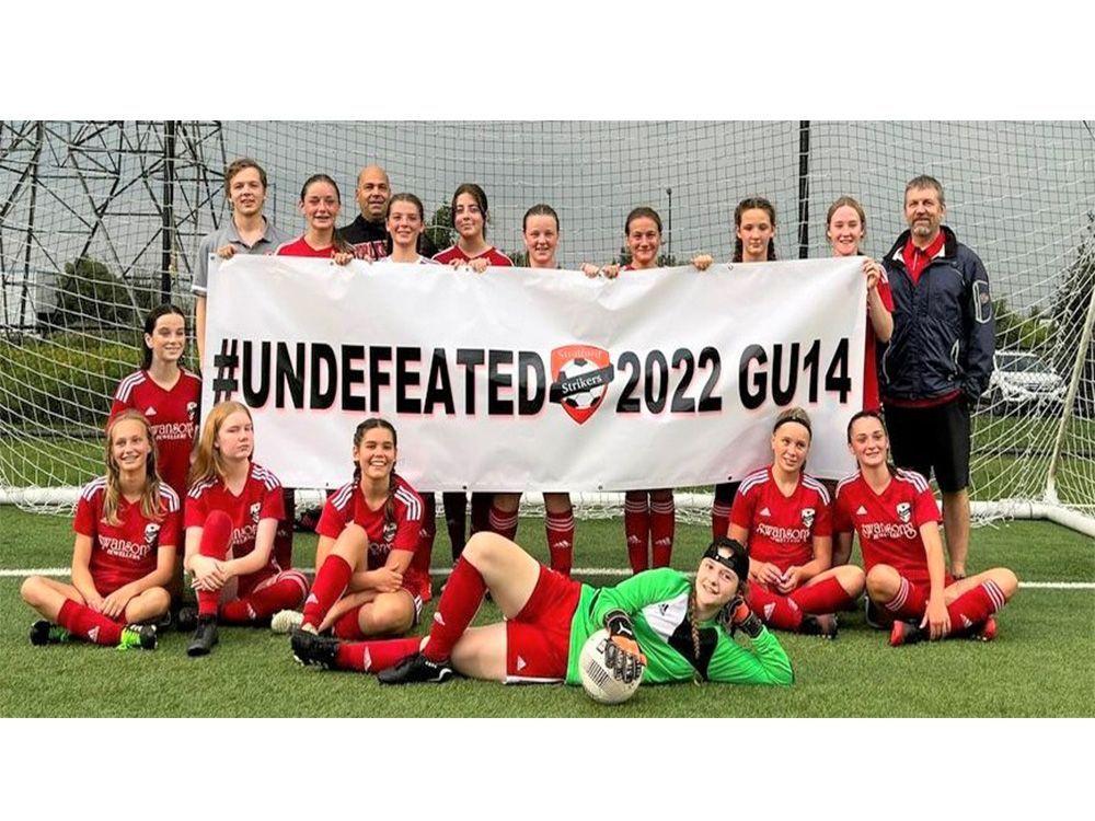 Stratford U14 Strikers one win from perfection as they chase Southwest ...