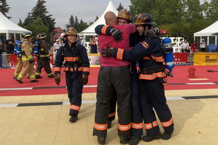 SCES members dominate at FireFit competition | Sherwood Park News