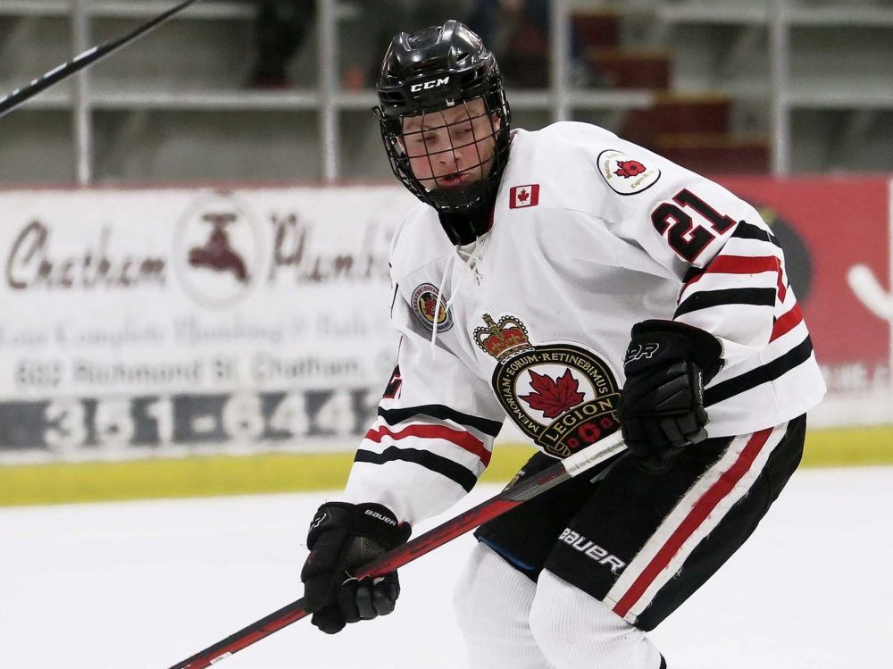 Jaxon Priddle leaves Legionnaires | The Sarnia Observer