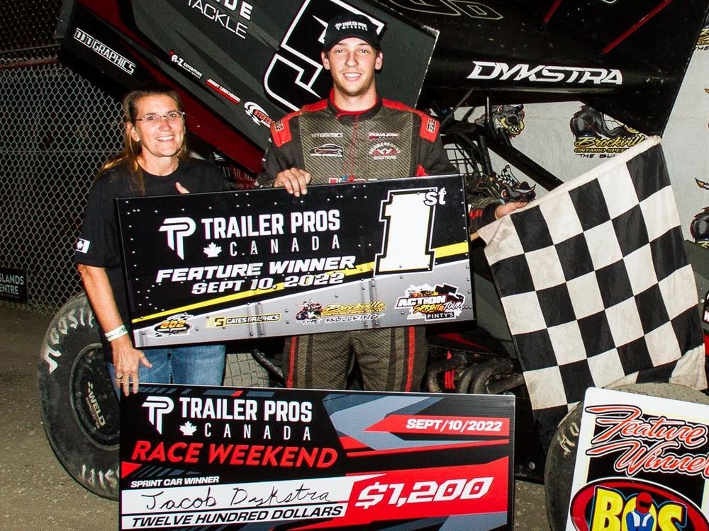 Another Action Sprint Tour win for Jacob Dykstra at Brockville Ontario ...