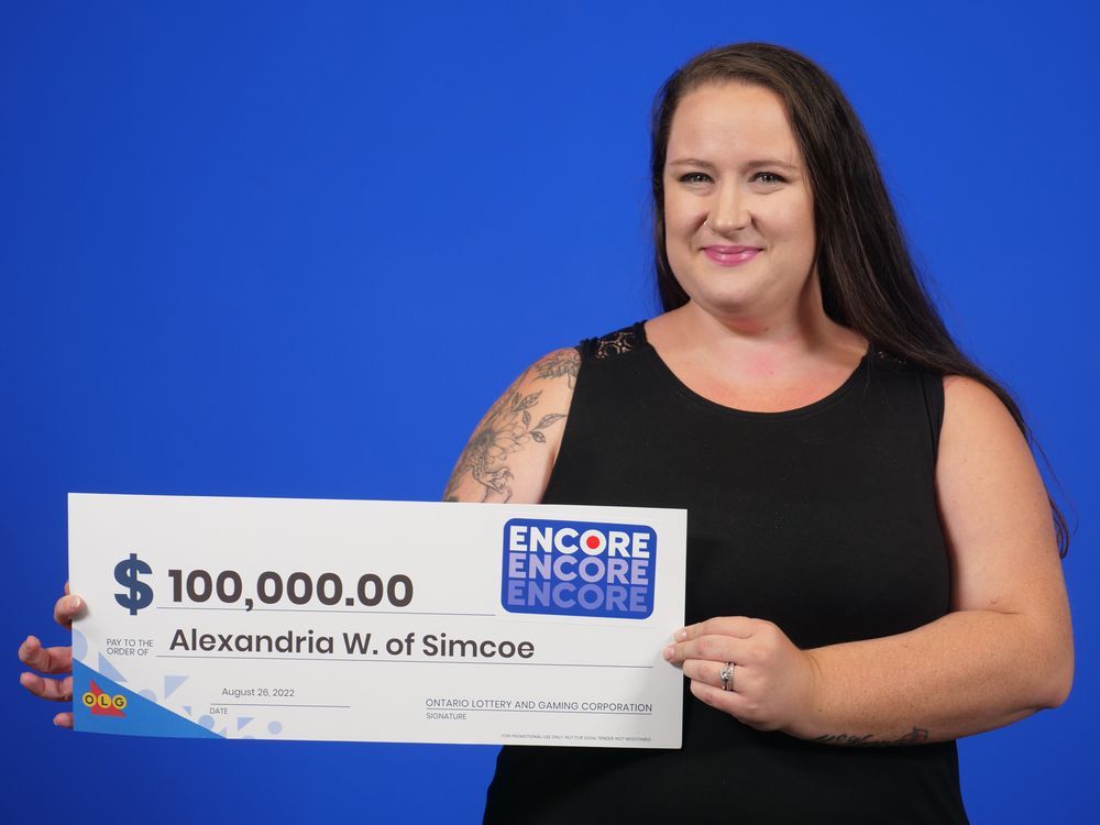Simcoe woman wins $100,000 | Simcoe Reformer