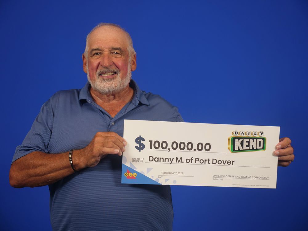 Port Dover man wins $100,000 | Simcoe Reformer