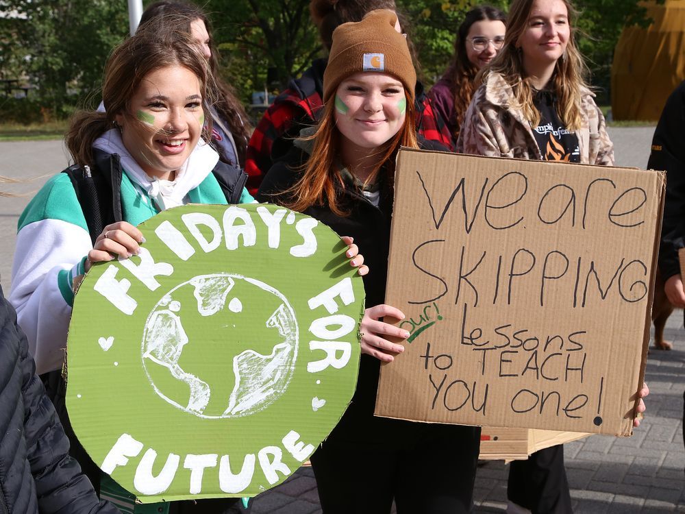 Gallery: Sudbury students hold climate change rally | Sudbury Star