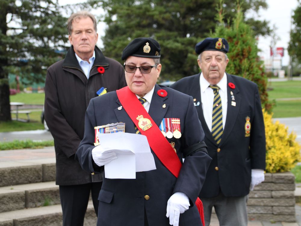 Timmins Legion commemorates Queen Elizabeth II | The Daily Press