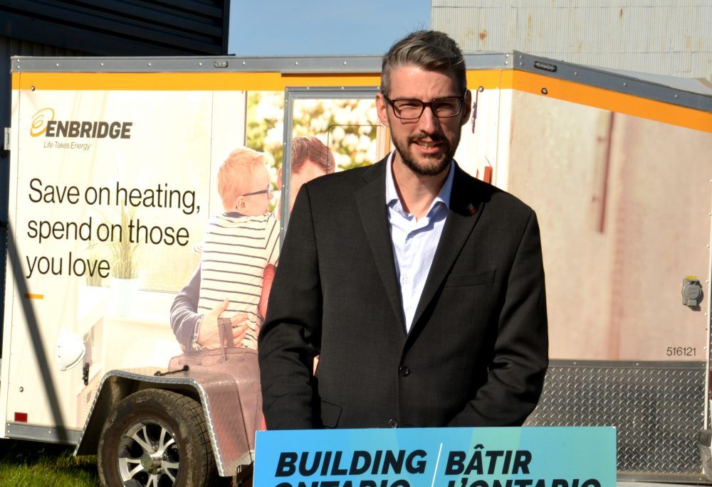 Local and provincial politicians celebrate completion of Perth East ...